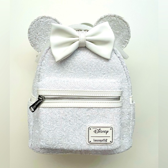 Loungefly | Bags | Loungefly Minnie Mouse Sequin Backpack | Poshmark